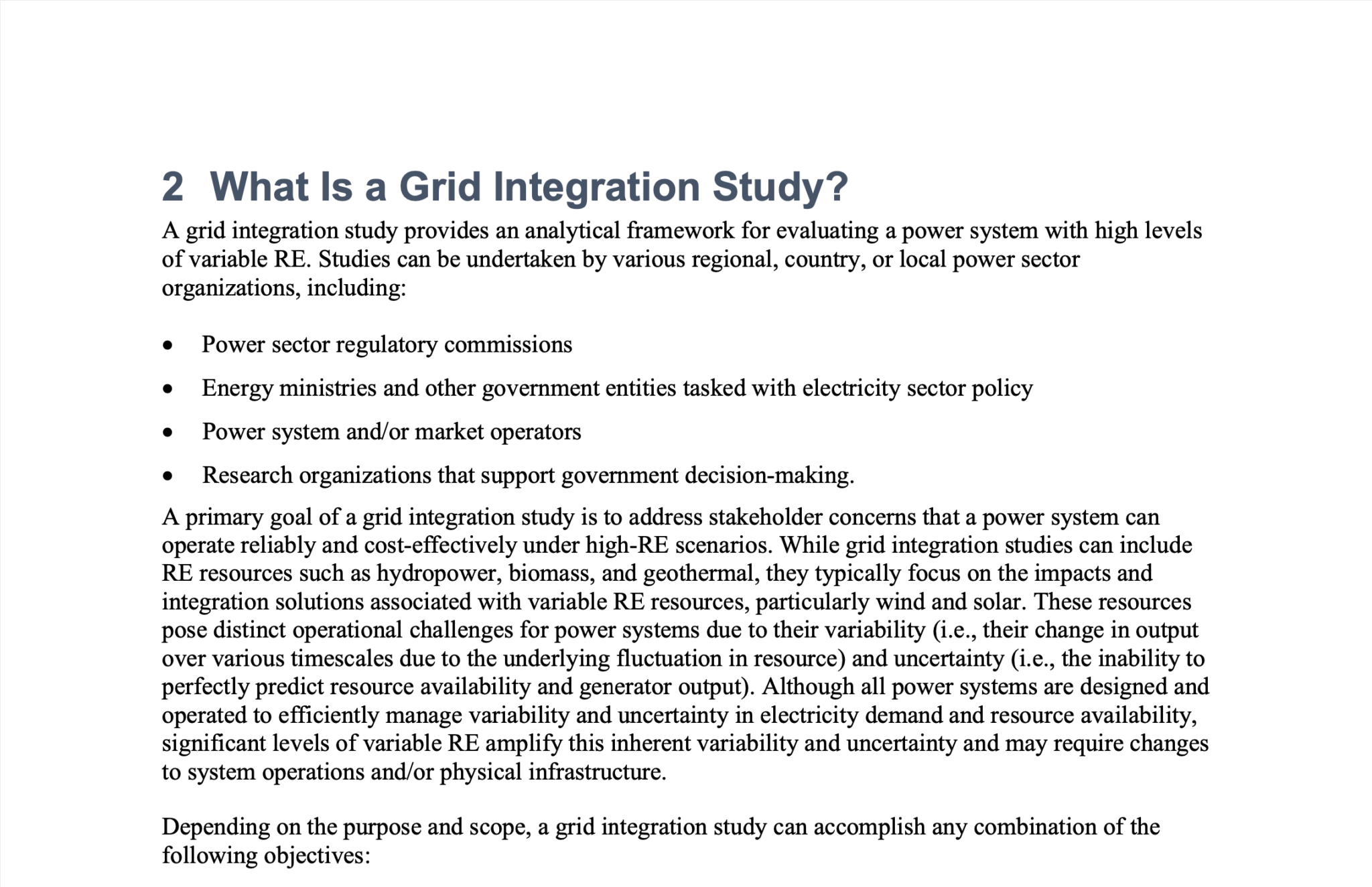 What are Grid Integration Studies? – Energy Transition Academy